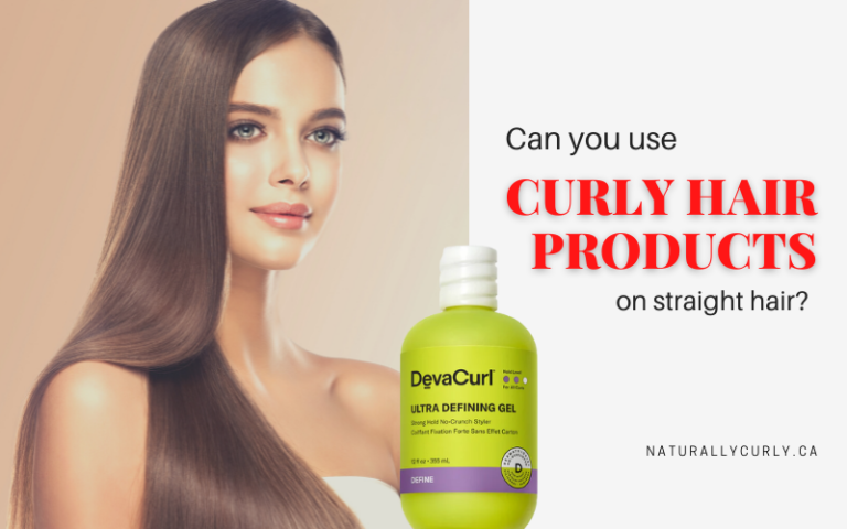 Can you use curly hair products on straight hair?
